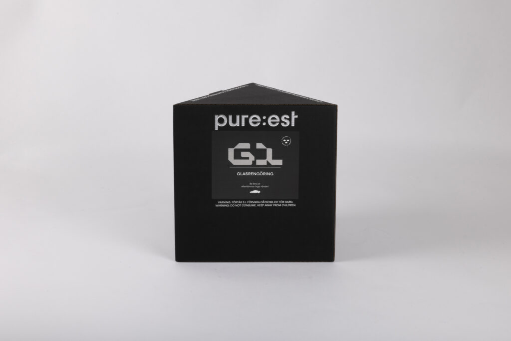 Pure:est G1 Lasinpuhdistusaine 5L Bag in Box - Coverit Oy